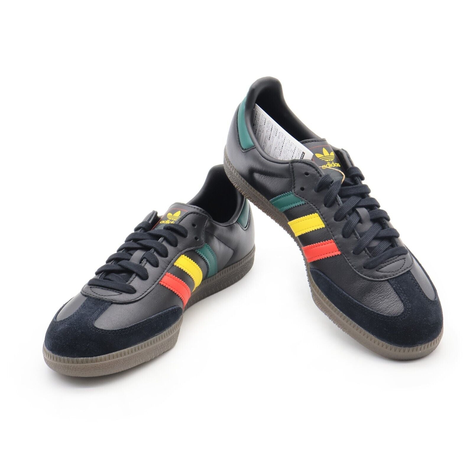 IH3119 adidas Originals Samba OG Rasta Core Black Green Yellow Red (Me ...